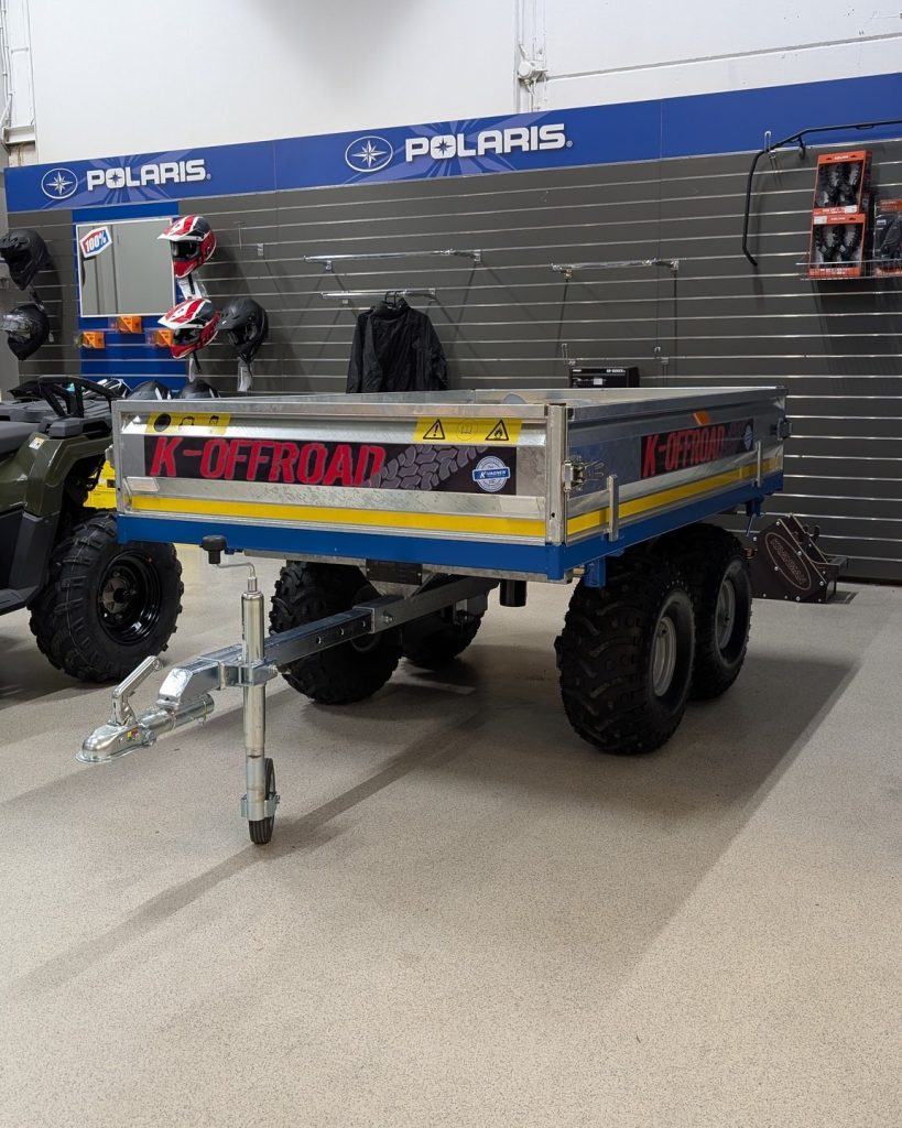 Ny leverans av K-offroad ATV-vagn